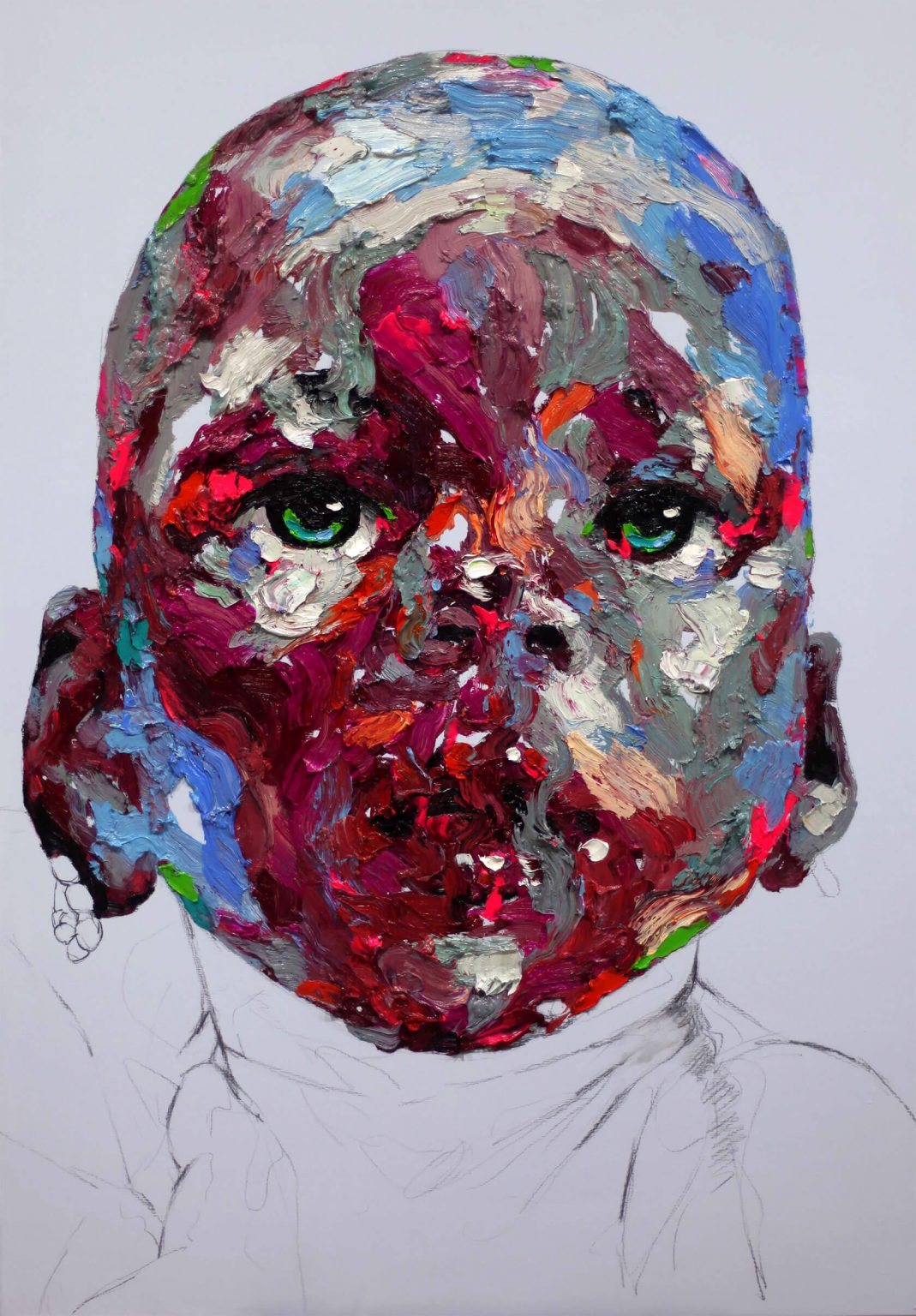 Expressive Portrait Paintings by KwangHo Shin | Daily design ...