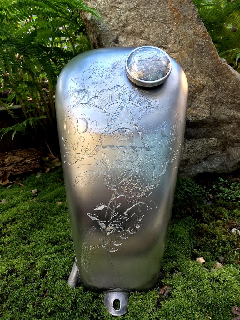 Handcrafted Metal & Leather Engravings by Stacey Grace | Daily design ...