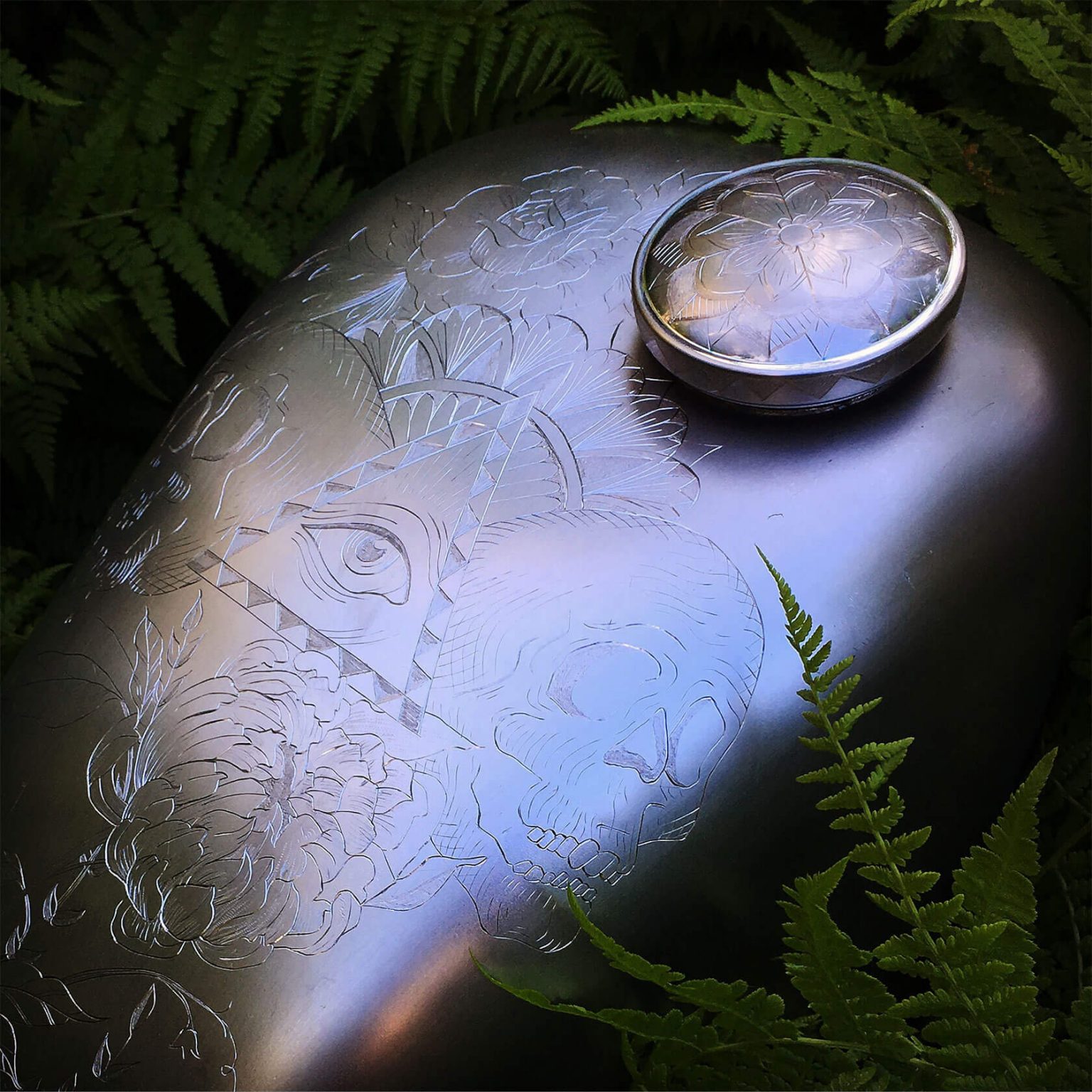 Handcrafted Metal & Leather Engravings by Stacey Grace | Daily design ...