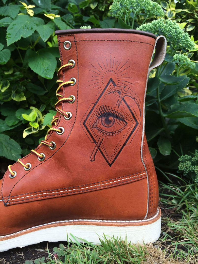Handcrafted Metal & Leather Engravings by Stacey Grace | Daily design ...