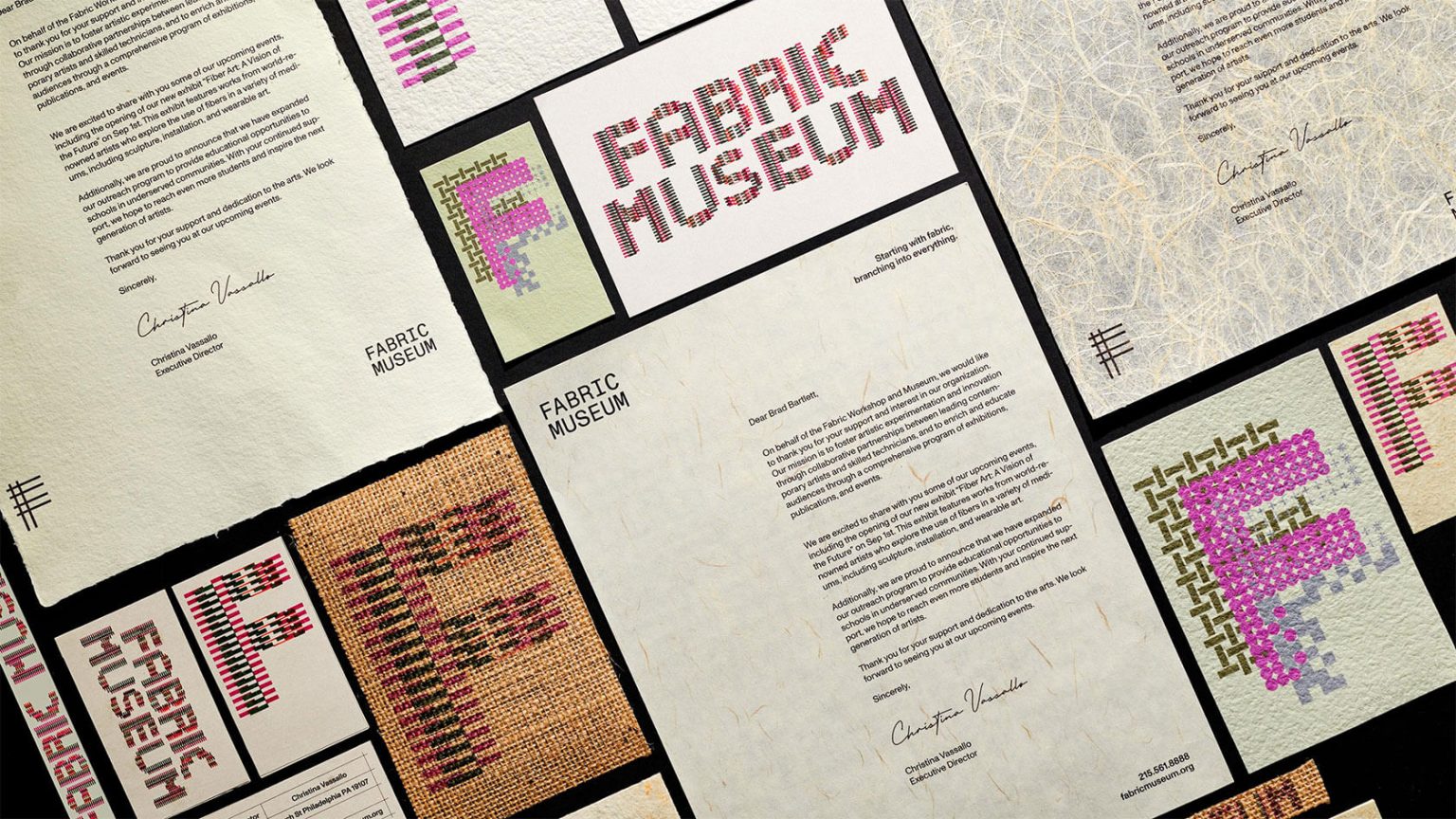 Fabric Museum: A Rebrand & Art Installation Project by Jocelyn Zhao ...