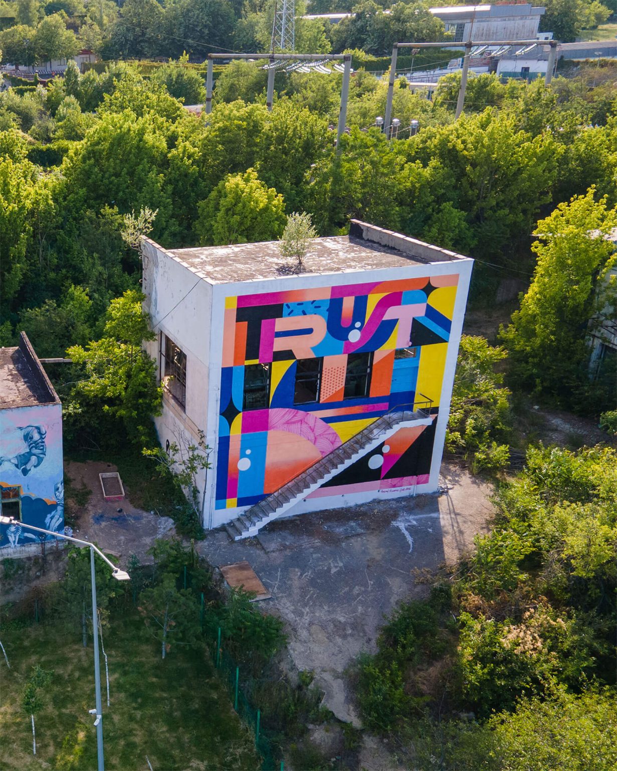 Vibrant Street Art by Shekra | Daily design inspiration for creatives ...