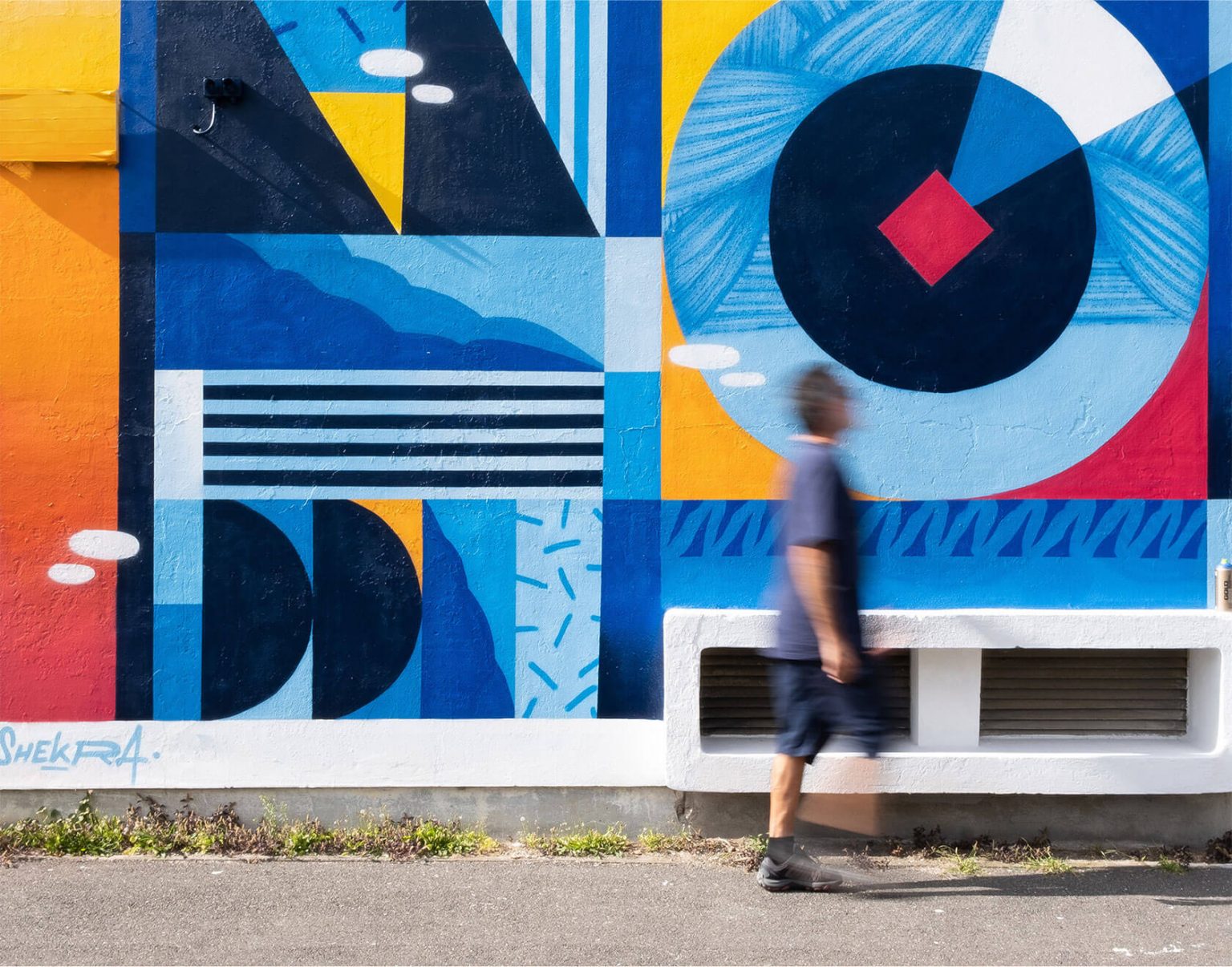 Vibrant Street Art by Shekra | Daily design inspiration for creatives ...