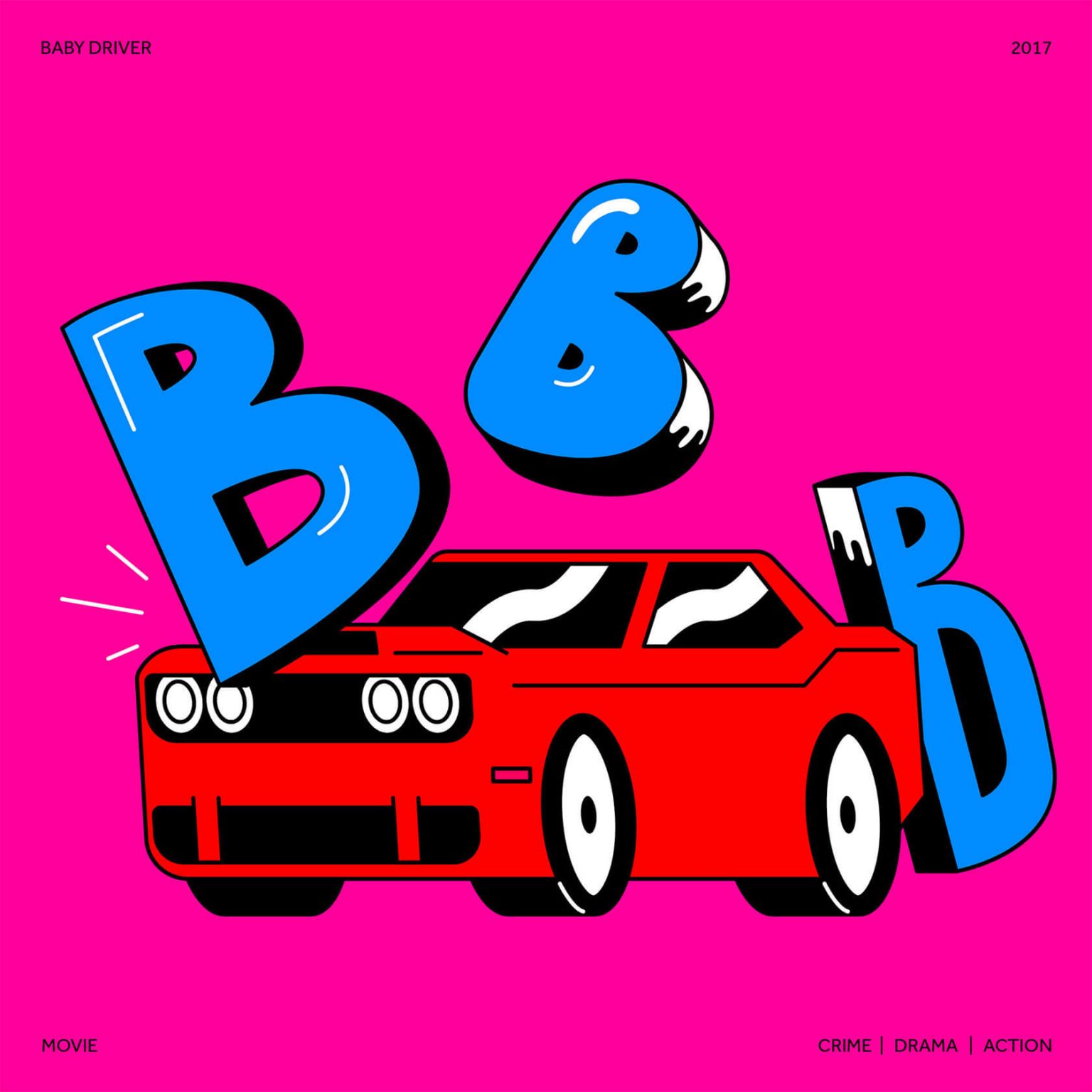 The Pop Culture Alphabet by Danilo Trbojevic | Daily design inspiration ...