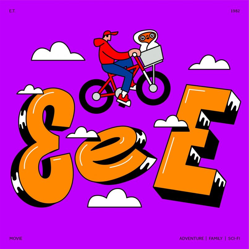 The Pop Culture Alphabet by Danilo Trbojevic | Daily design inspiration ...