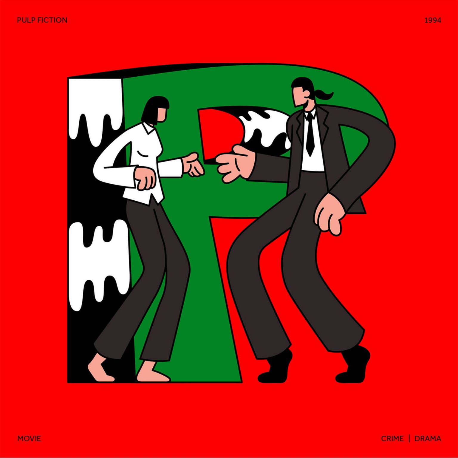 The Pop Culture Alphabet by Danilo Trbojevic | Daily design inspiration ...