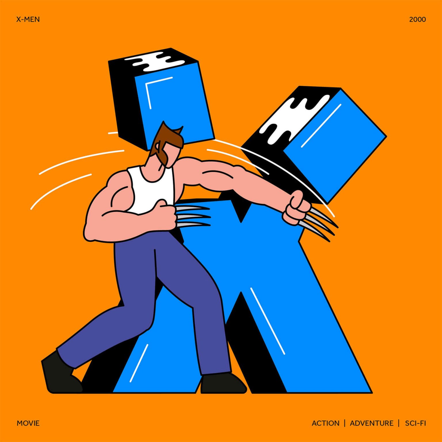 The Pop Culture Alphabet by Danilo Trbojevic | Daily design inspiration ...