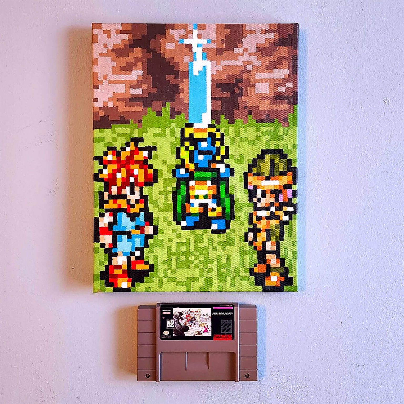 Nostalgic Pixel Paintings by Adam Shub | Daily design inspiration for ...