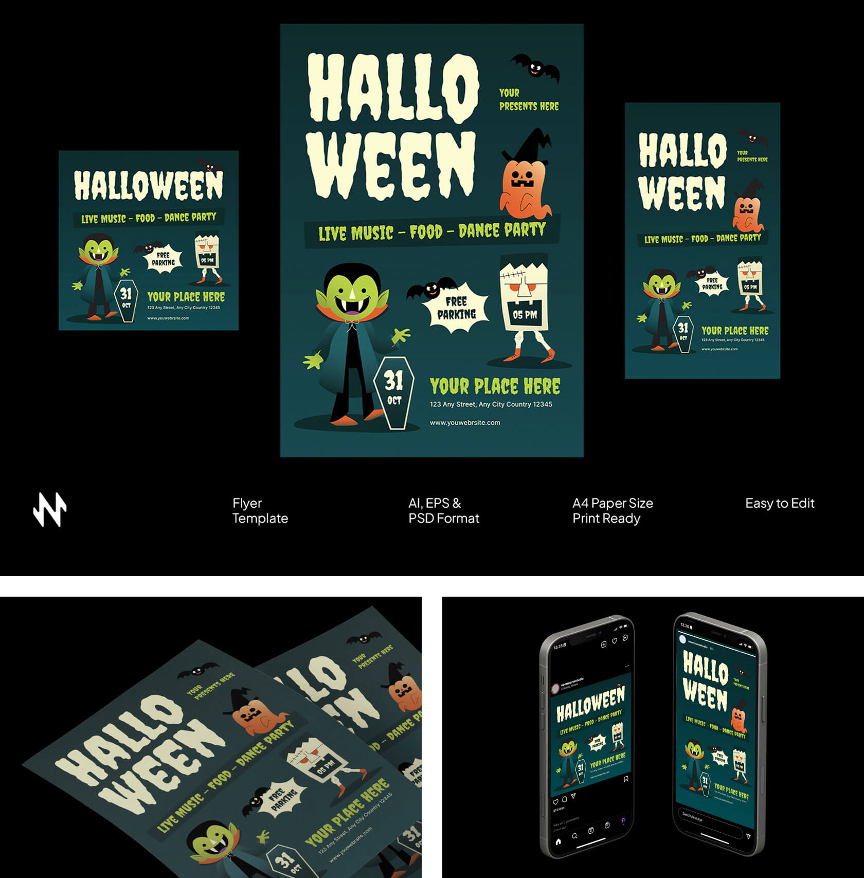 The Best Halloween Graphics for Your Spooky Projects | Daily design ...