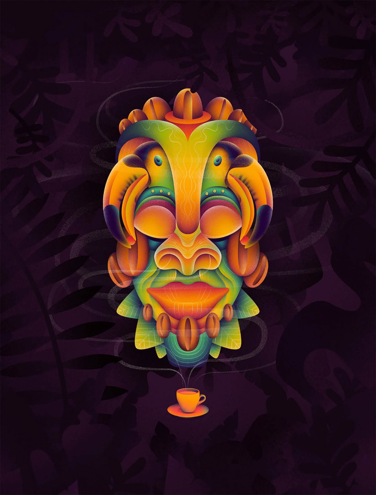 Bold & Colorful Illustrations by Adriana Vala | Daily design ...