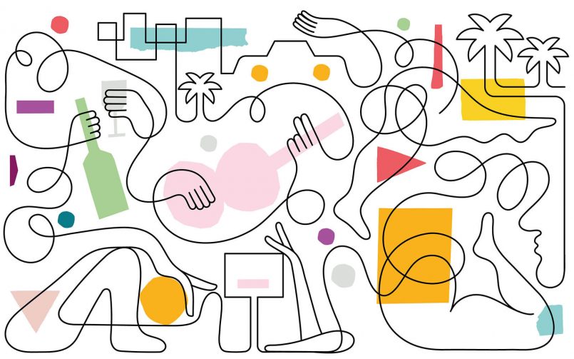 One Line Wonders: Expressive Illustrations by Jonathan Calugi | Daily ...