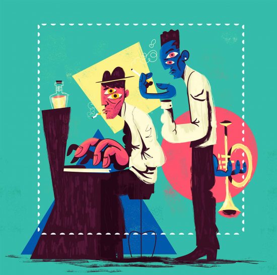 Dynamic Illustrations by Leandro Lassmar | Daily design inspiration for ...