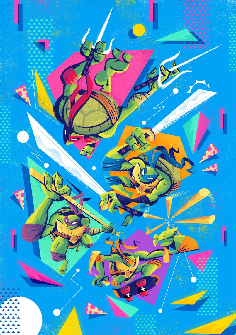 Dynamic Illustrations by Leandro Lassmar | Daily design inspiration for ...