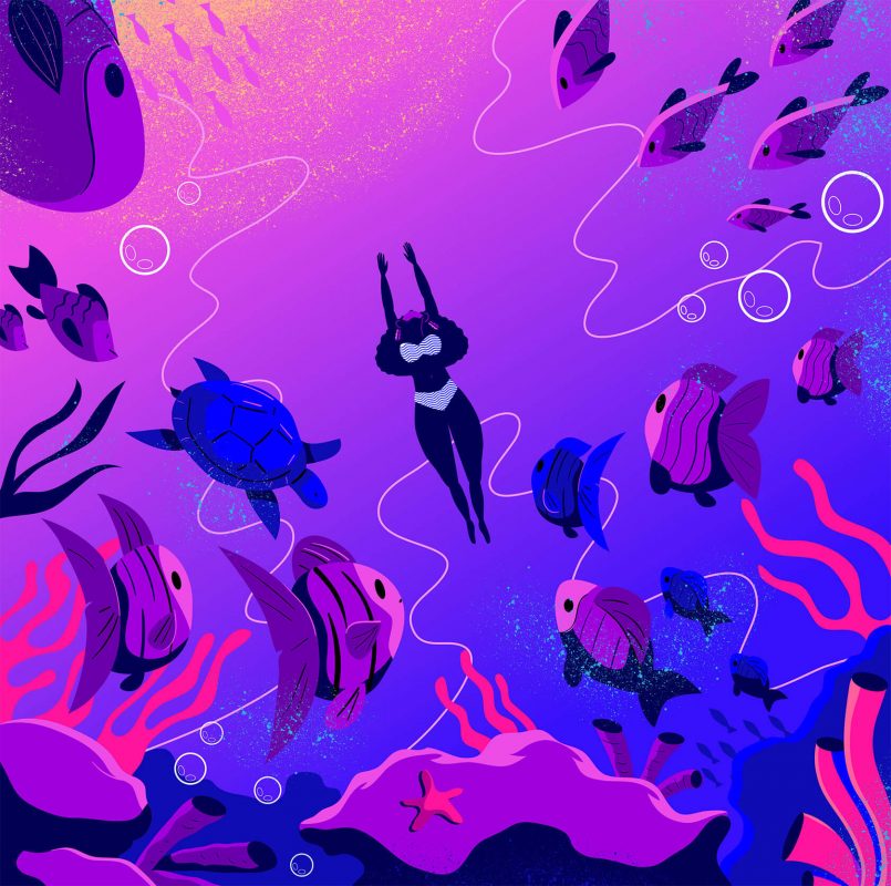 Dynamic Illustrations by Leandro Lassmar | Daily design inspiration for ...