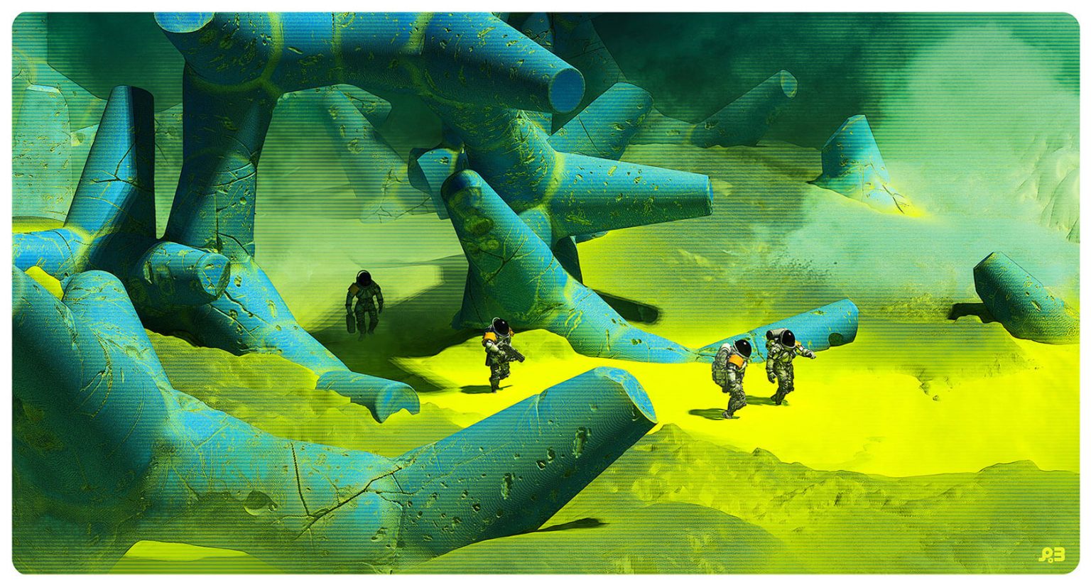 Sci-Fi Worlds: The Art of Pascal Blanché | Daily design inspiration for ...