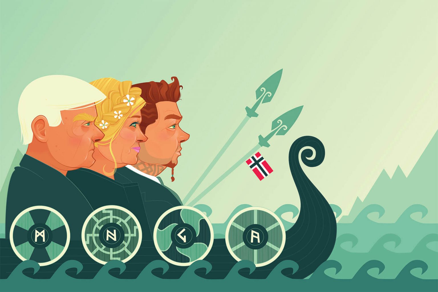 Cool Illustrations by William Dalebout | Daily design inspiration for ...