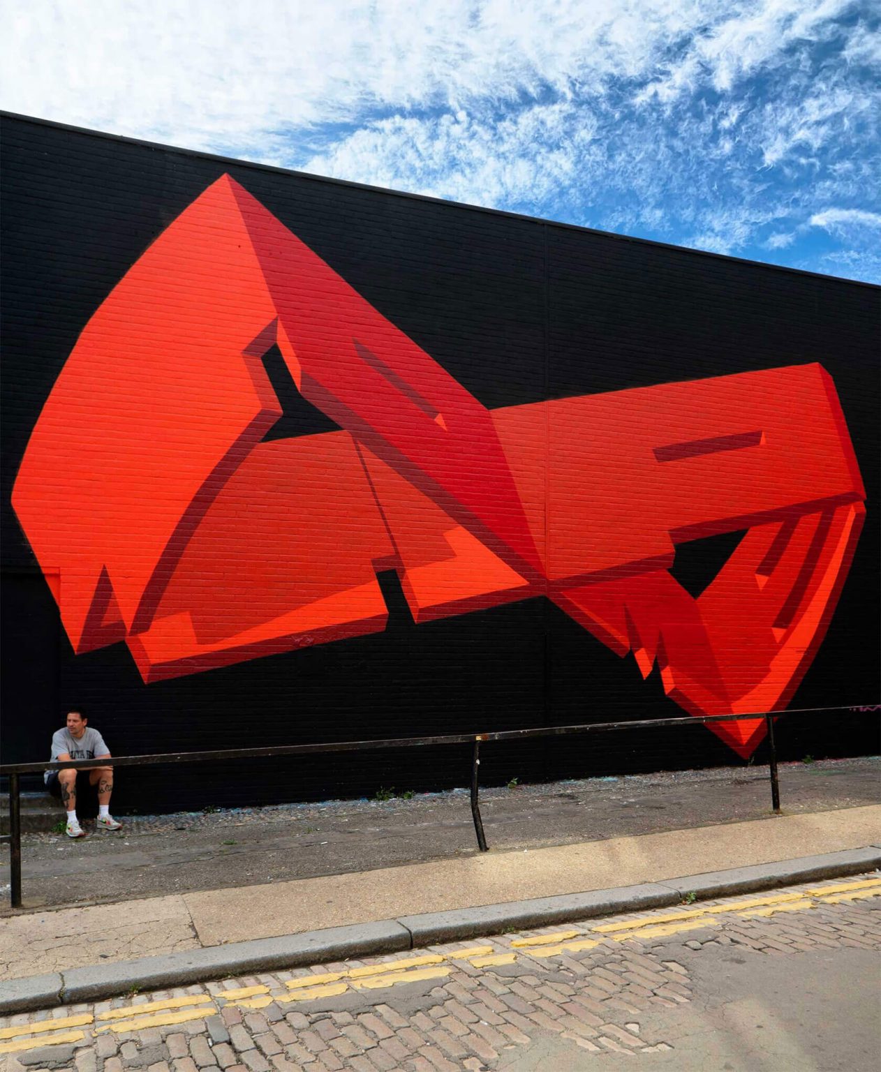 Multifaceted Typographic Murals by Pref | Daily design inspiration for ...