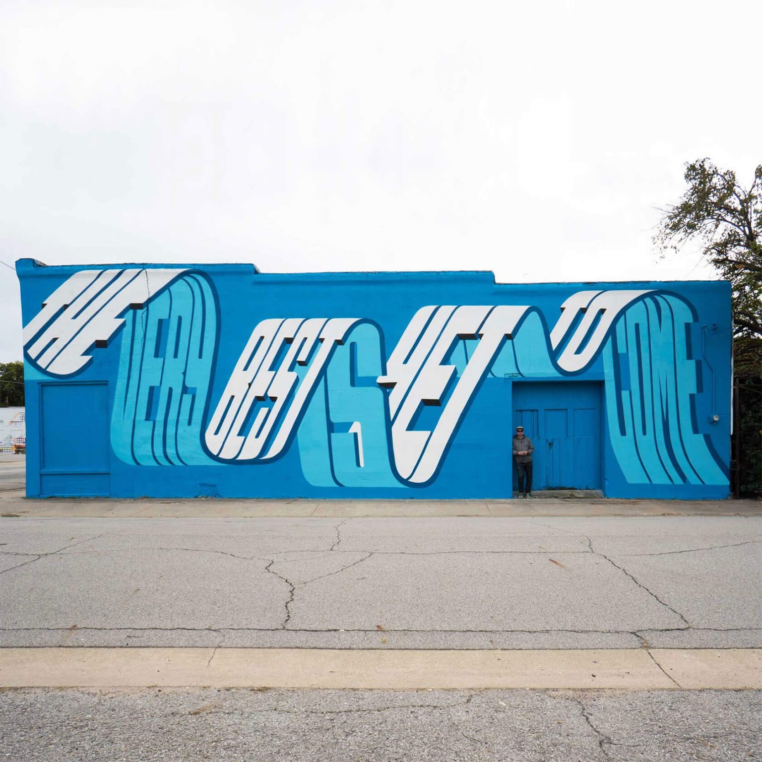 Multifaceted Typographic Murals by Pref | Daily design inspiration for ...