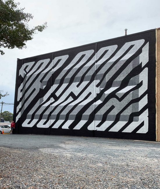 Multifaceted Typographic Murals by Pref | Daily design inspiration for ...