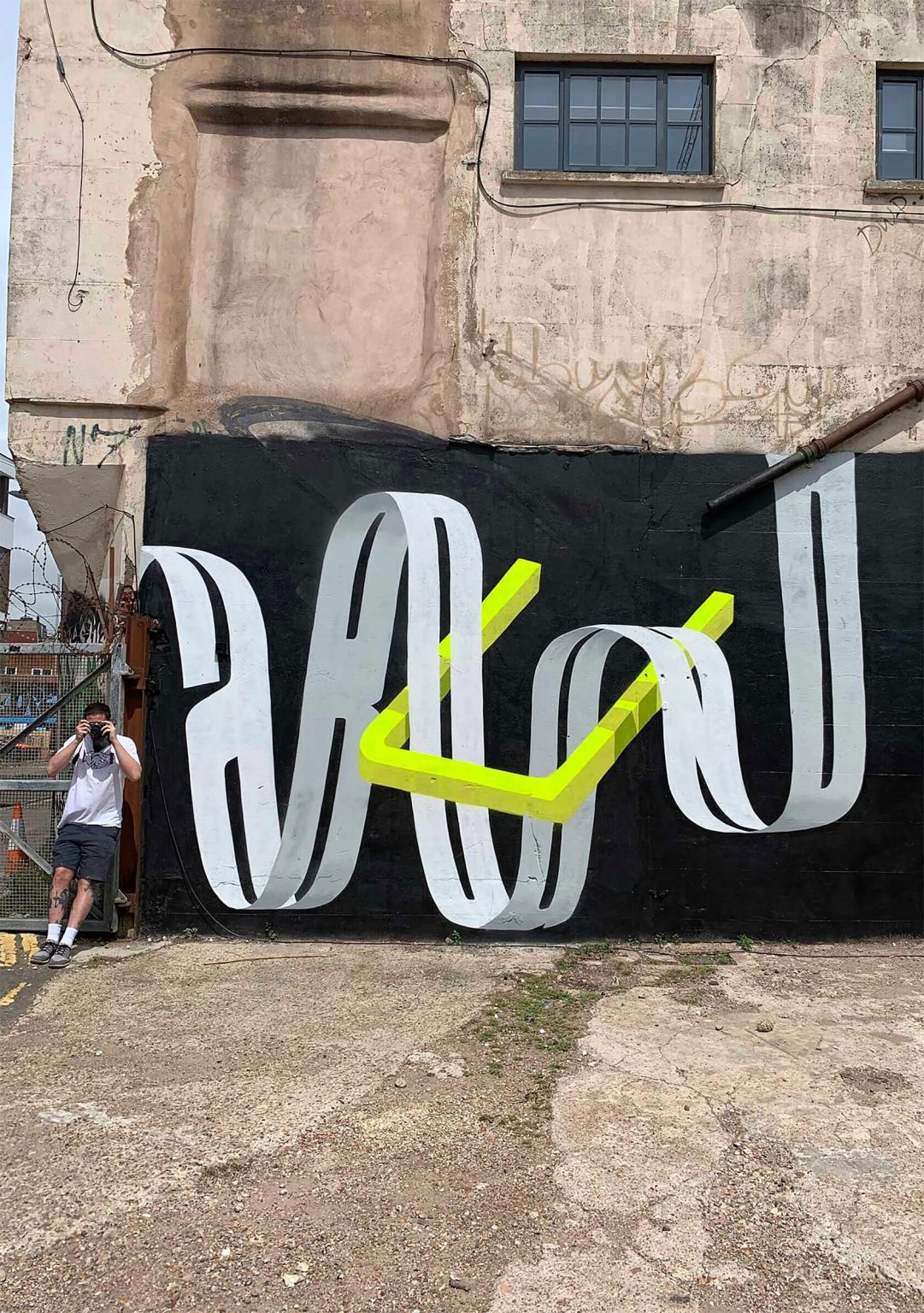 Multifaceted Typographic Murals by Pref | Daily design inspiration for ...