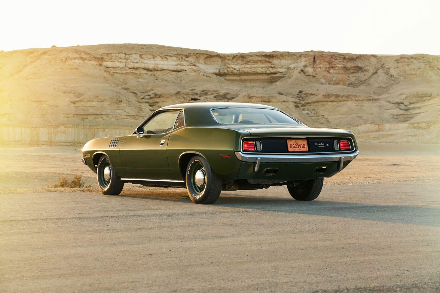 1971 Desert-Fish Plymouth Cuda: Striking Photos by Mohammed Zainal ...