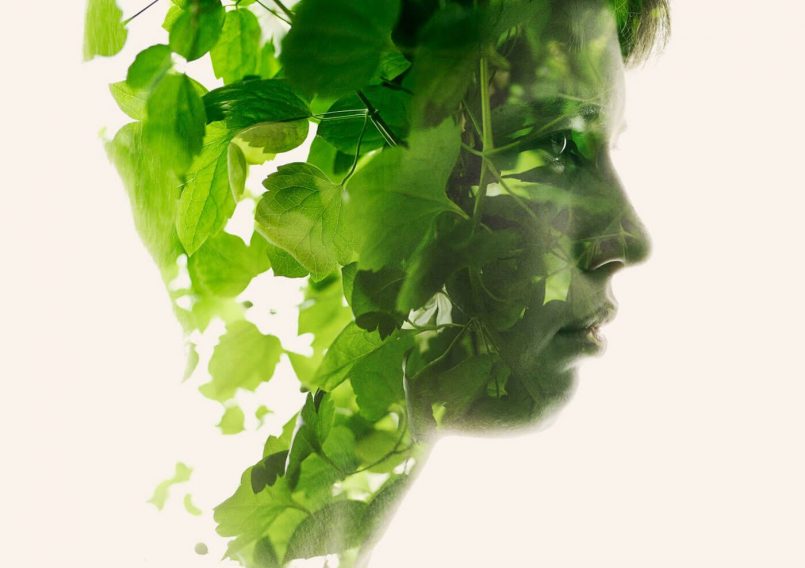 Human x Nature: Double-Exposure Portraits by Christoffer Relander ...