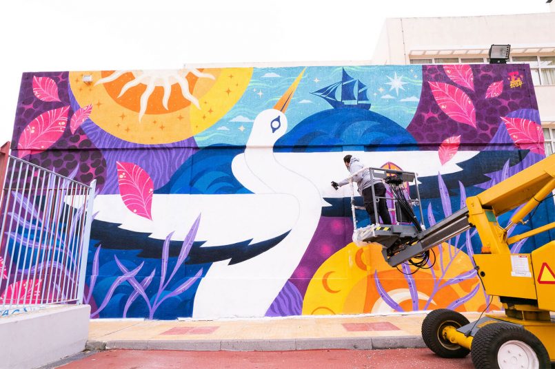 Bold Large-Scale Murals by Epsilon | Daily design inspiration for ...