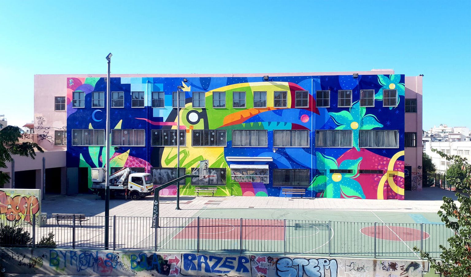 Bold Large-Scale Murals by Epsilon | Daily design inspiration for ...