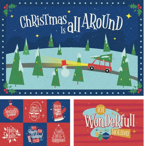 The Best Christmas Fonts for Your Merry Projects | Daily design ...