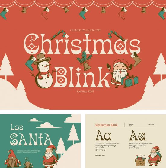 The Best Christmas Fonts for Your Merry Projects | Daily design ...