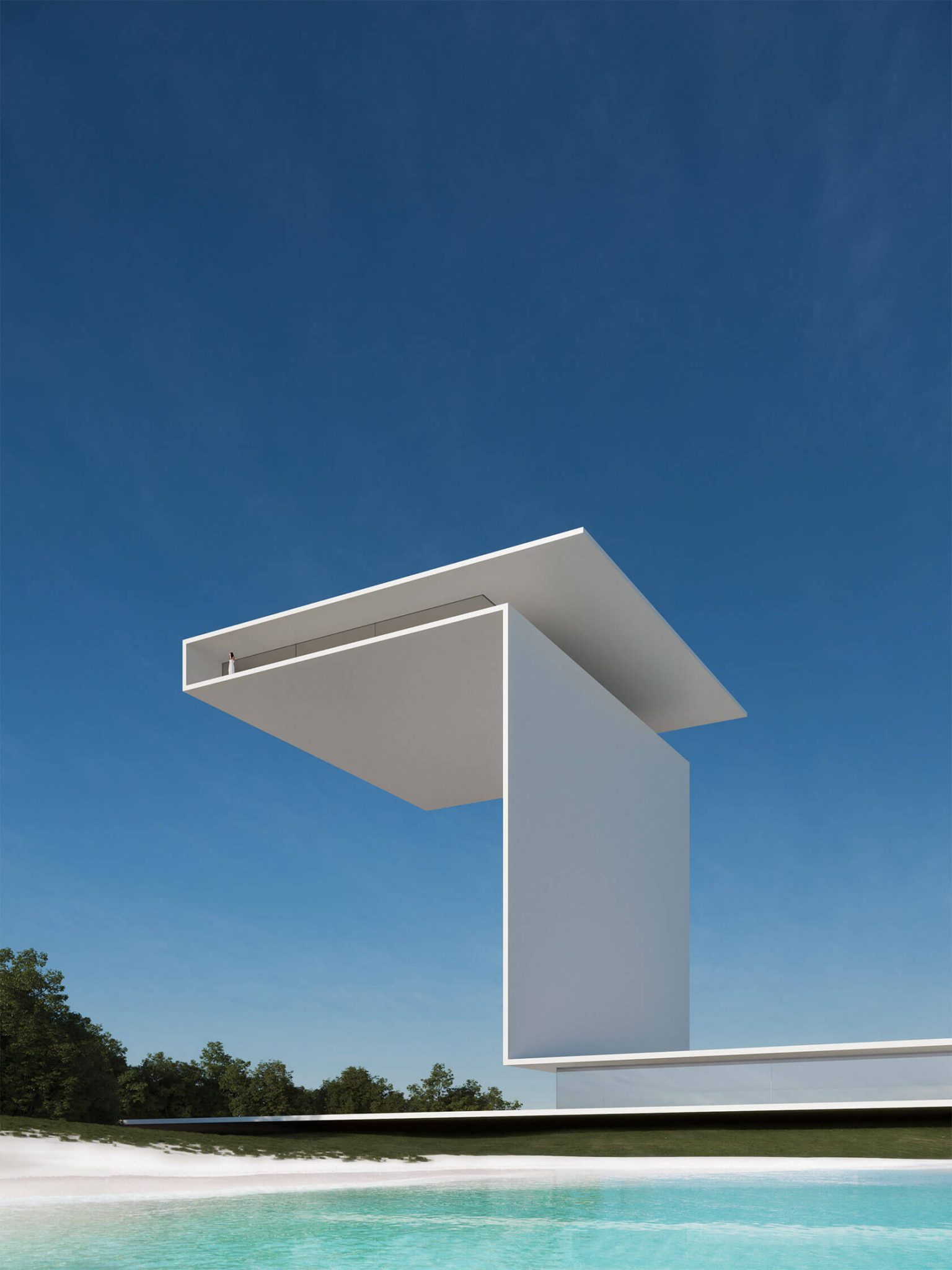 The Sphinx: A Striking Minimalist Residence | Daily design inspiration ...