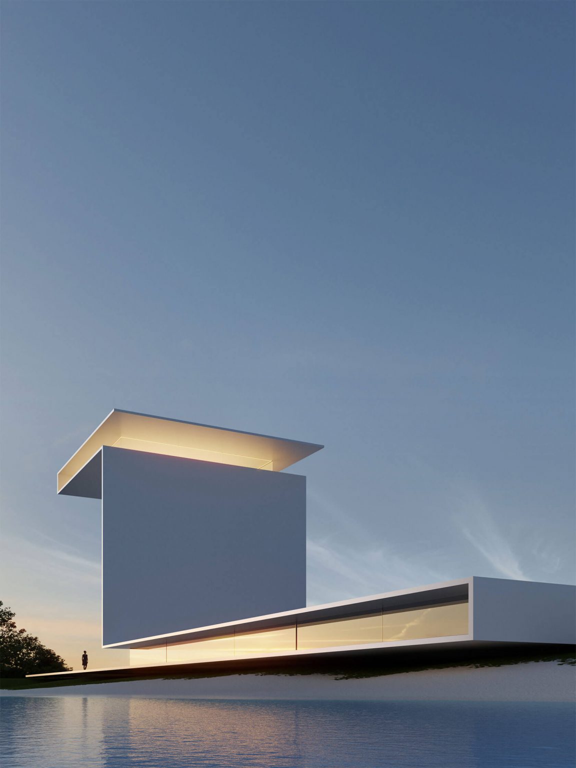 The Sphinx: A Striking Minimalist Residence | Daily design inspiration ...
