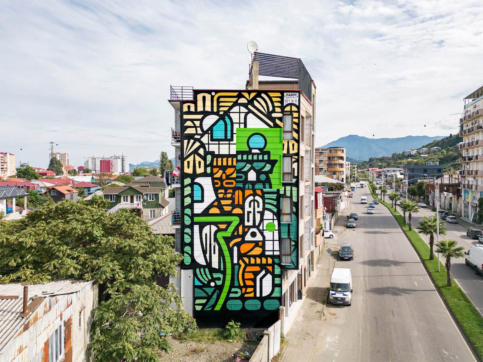 Intricate Abstract Murals by Alexander Isakov | Daily design inspiration for creatives ...