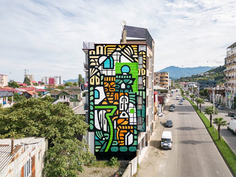 Intricate Abstract Murals by Alexander Isakov | Daily design ...