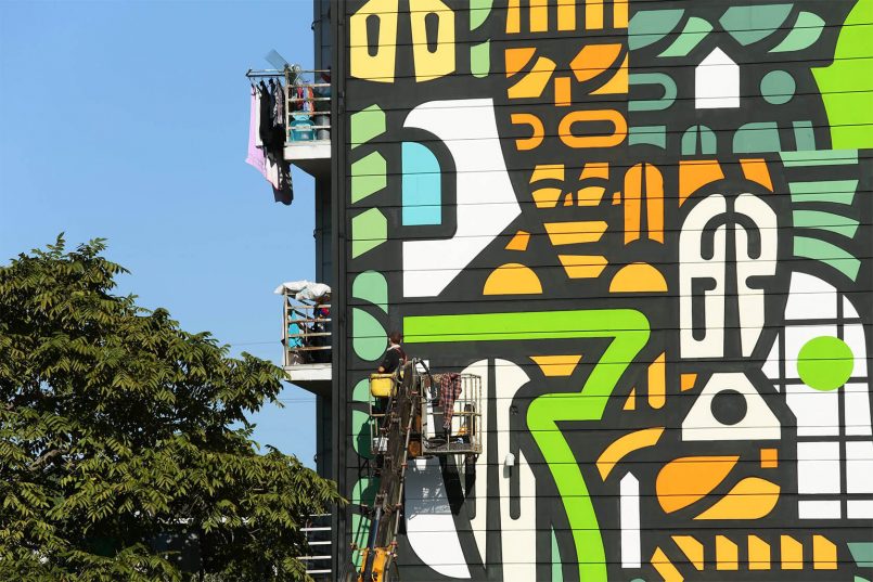 Intricate Abstract Murals by Alexander Isakov | Daily design ...