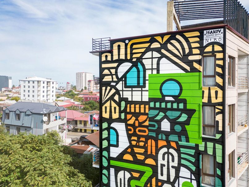 Intricate Abstract Murals by Alexander Isakov | Daily design ...