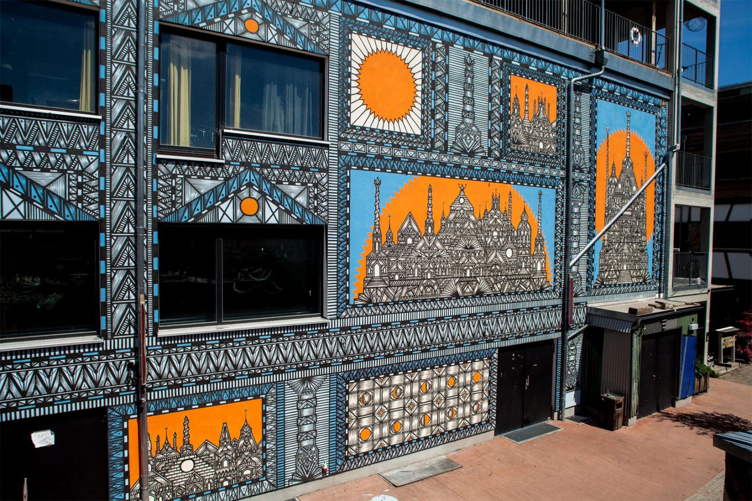 Intricate Abstract Murals by Alexander Isakov | Daily design ...