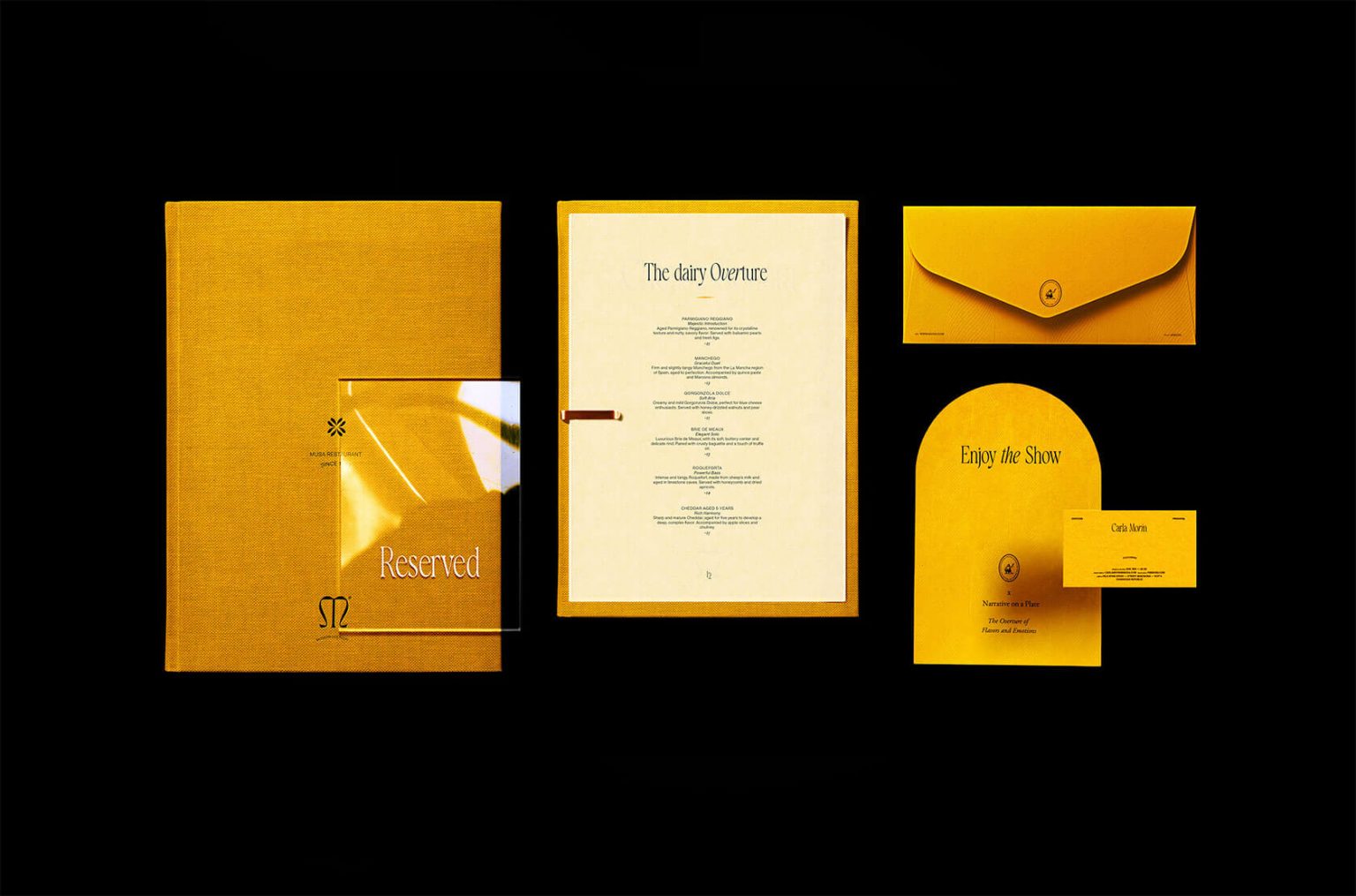 Musa Restaurant Branding by Tiare Payano | Daily design inspiration for ...