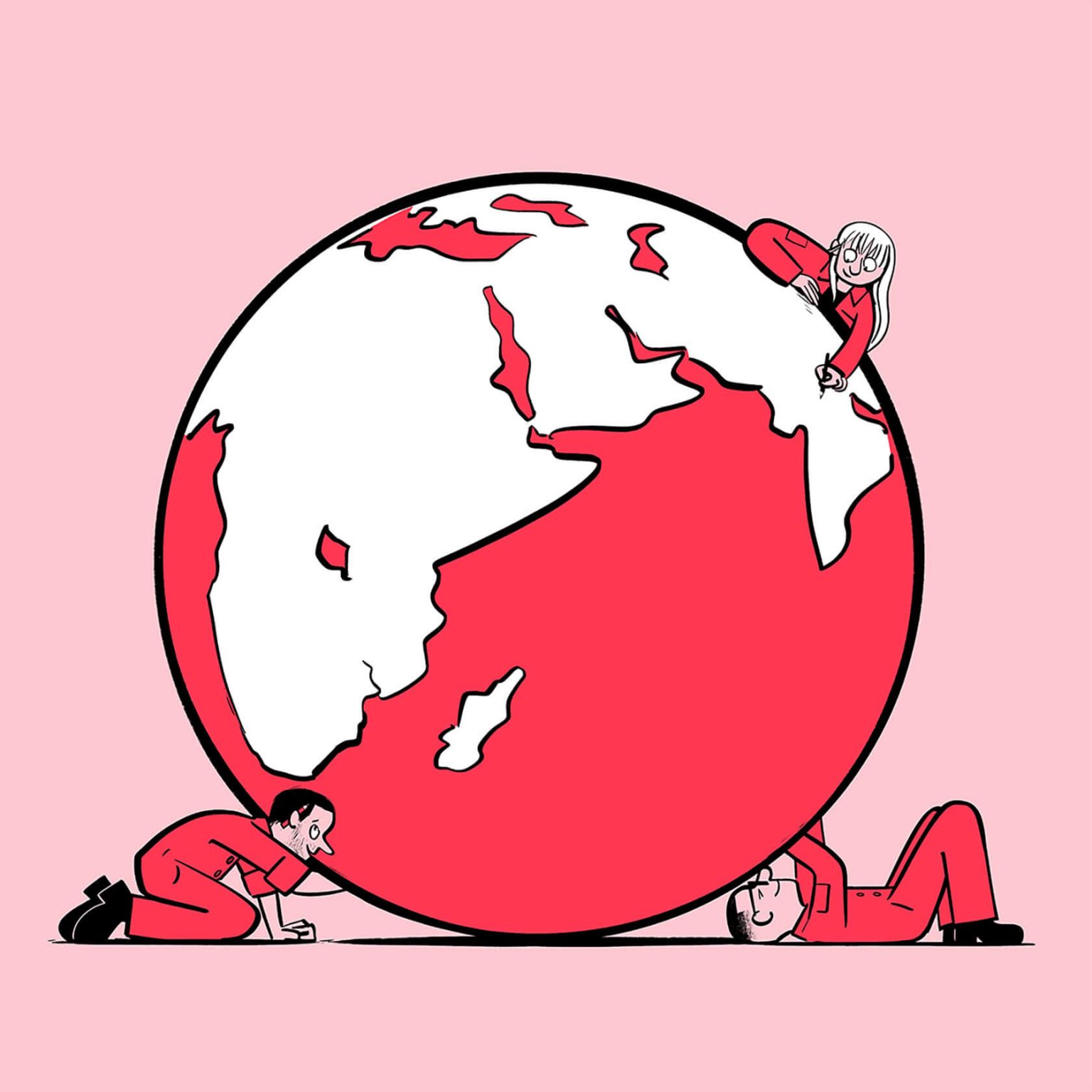 Playful Editorial Illustrations by Mark Long | Daily design inspiration ...