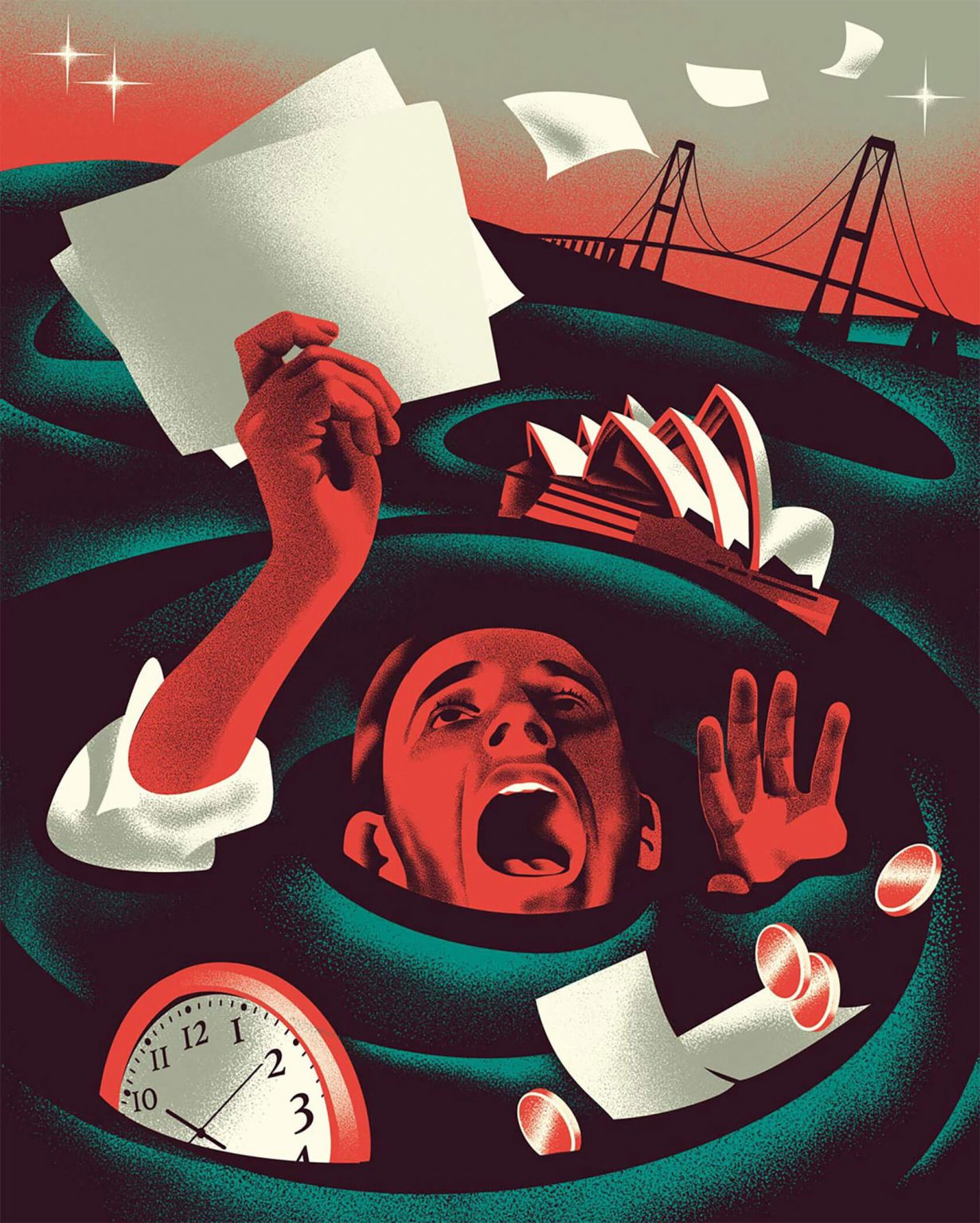 Editorial Illustrations by Valentin Tkach | Daily design inspiration for creatives | Inspiration ...