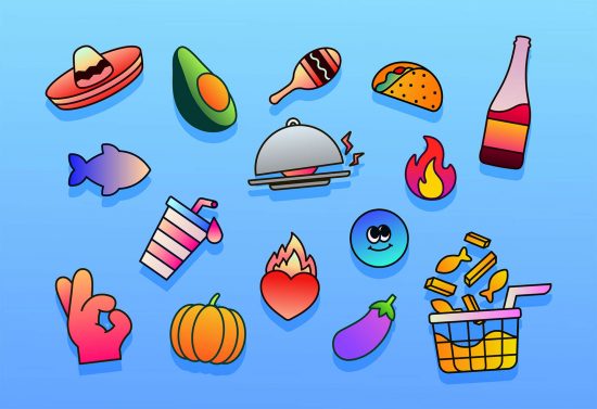 Awesome Food-Themed Lettering by Mat Voyce | Daily design inspiration ...