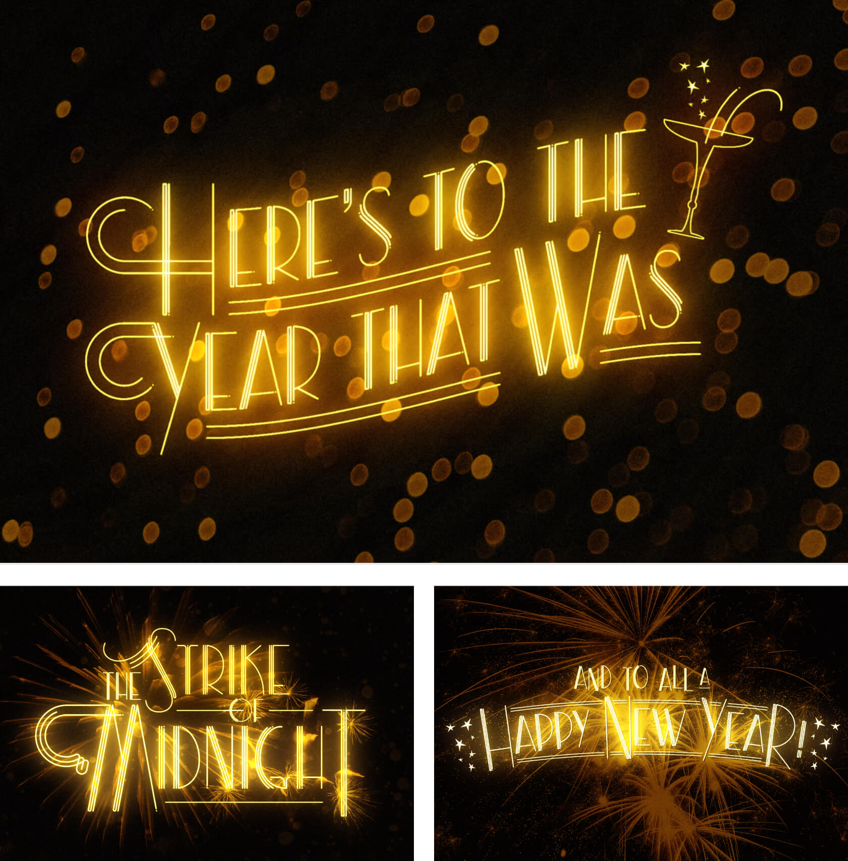 Top 10 New Year Fonts to Celebrate in Style | Daily design inspiration ...