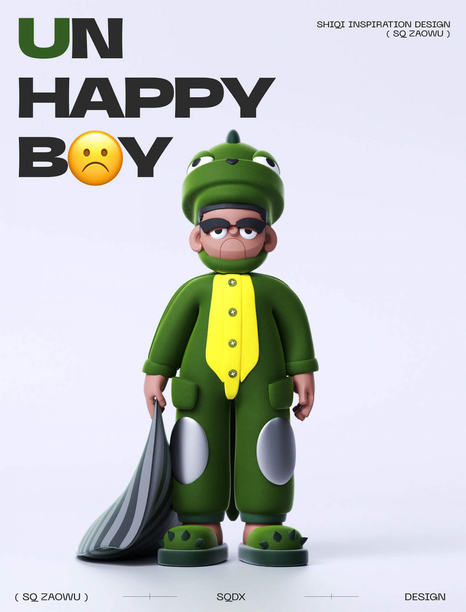 Unhappy Boy: A Moody Cast of Characters by Tzeho Lai | Daily design ...