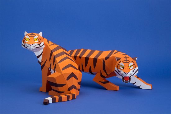 Adorable Papercraft Animals by Guardabosques | Daily design inspiration ...