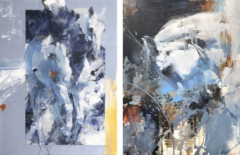 Expressive Equine Paintings by Julie T. Chapman | Daily design ...