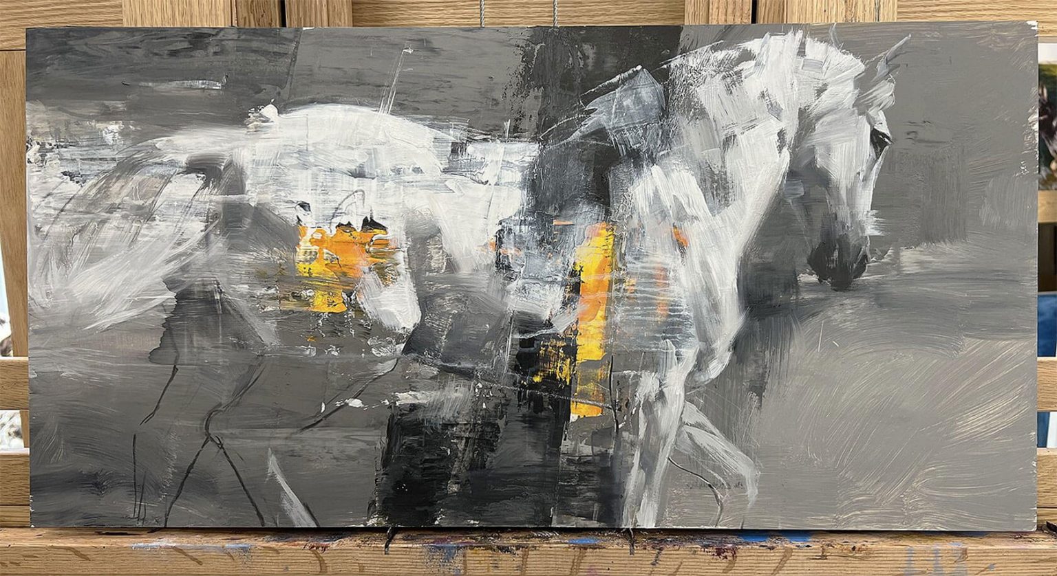 Expressive Equine Paintings by Julie T. Chapman | Daily design ...