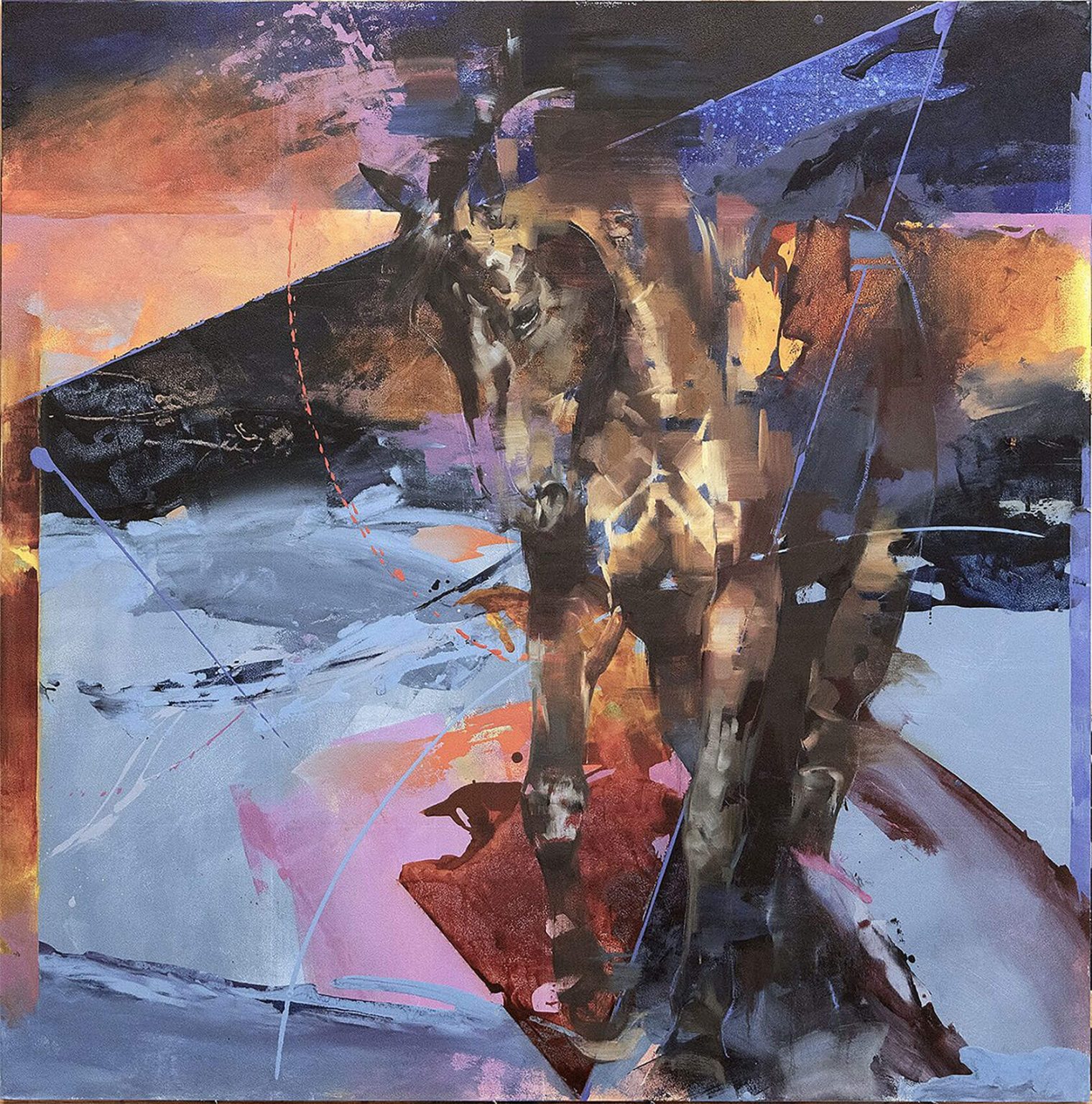 Expressive Equine Paintings by Julie T. Chapman | Daily design ...