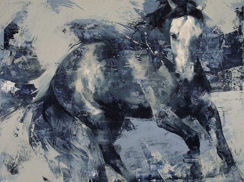 Expressive Equine Paintings by Julie T. Chapman | Daily design ...