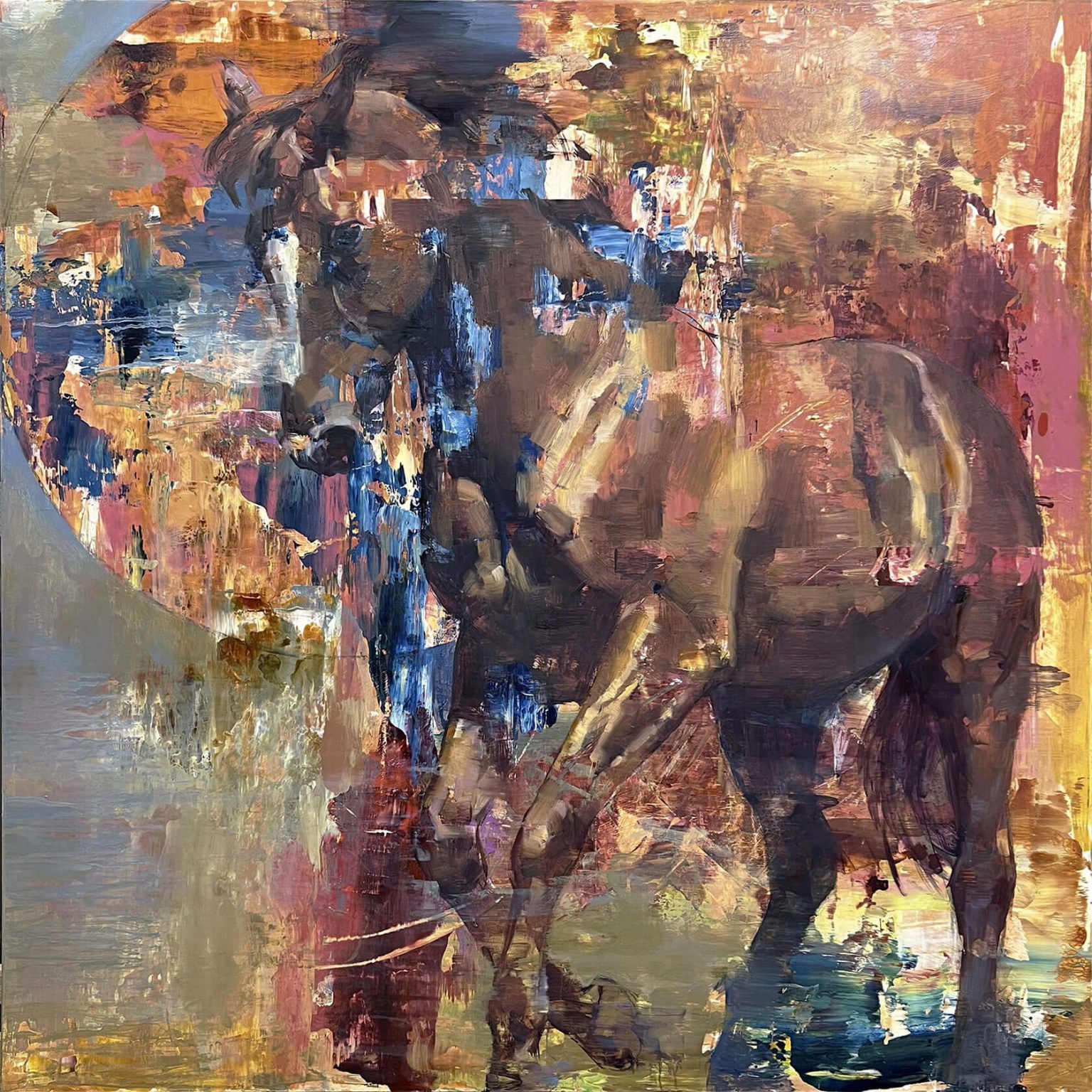 Expressive Equine Paintings by Julie T. Chapman | Daily design ...