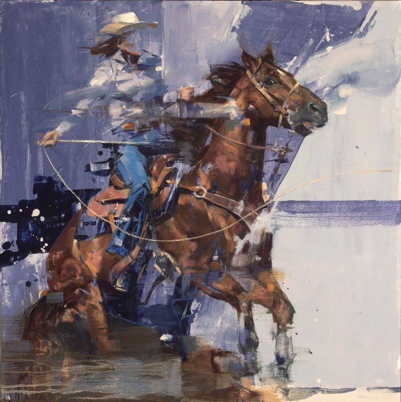 Expressive Equine Paintings by Julie T. Chapman | Daily design ...